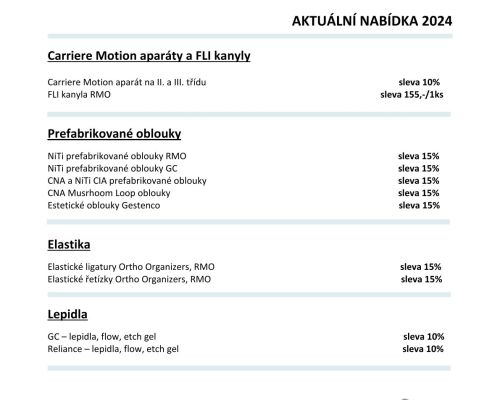 Ortodontické nástroje a materiál - Altis Group